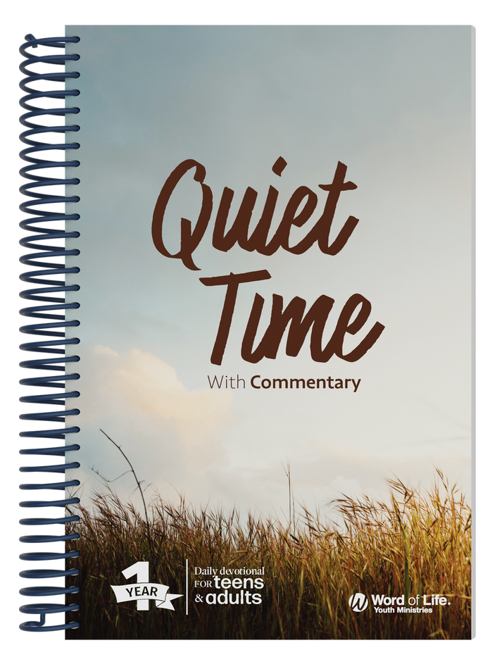 Adults/Teens Quiet Time Diary Daily Devotional with Commentary (2024-2 ...